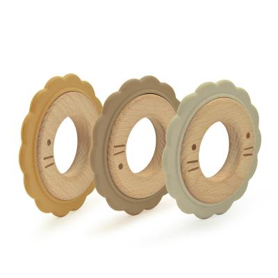 Cina crepitio di legno libero LFGB mettere i denti di 8cm BPA per i bambini in vendita