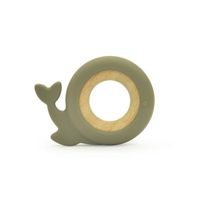 Cina Giocattolo organico 9cm mettere i denti del bambino del silicone LFGB per le gomme doloranti in vendita