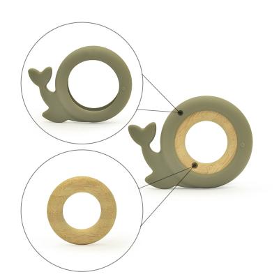 Cina Giocattolo organico 9cm mettere i denti del bambino del silicone LFGB per le gomme doloranti in vendita