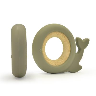 Cina Giocattolo organico 9cm mettere i denti del bambino del silicone LFGB per le gomme doloranti in vendita