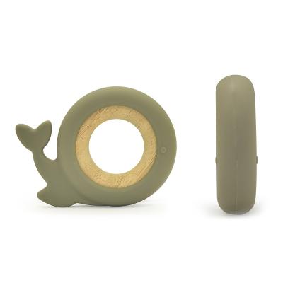 Cina Giocattolo organico 9cm mettere i denti del bambino del silicone LFGB per le gomme doloranti in vendita