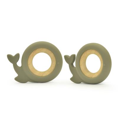 Cina Giocattolo organico 9cm mettere i denti del bambino del silicone LFGB per le gomme doloranti in vendita
