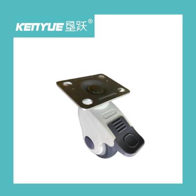 中国 病院用ベッドの付属品は無声PP TPRの医学の足車の車輪回転する 販売のため