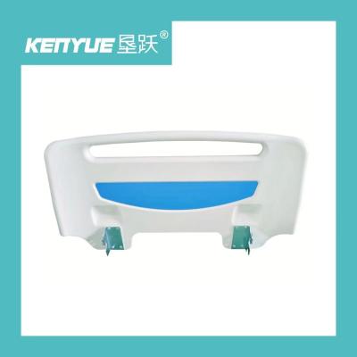 China PP Material Medical Hospital Bed Headboard Color Blue And White for sale