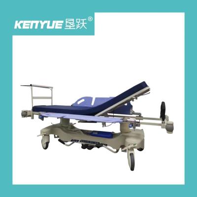 China Hospital Special Hydraulic Ambulance Car With Wheels In Color Blue for sale