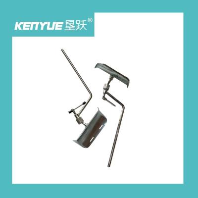 Cina Accessori materiali del letto di consegna del metallo dell'unità di elaborazione di resto di gamba del ferro di ostetricia dell'ospedale in vendita