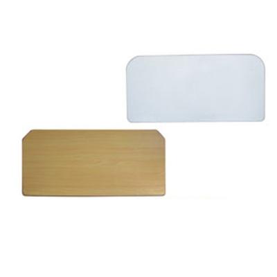 Cina Tabella di plastica Laninated del vassoio del letto di ospedale che pranza pannello anti FramePlate di legno bianco in vendita
