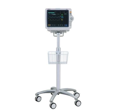 China Patient Monitor Computer Workstation Trolley Roll Stand For Dixtal Medical Height 850-1200mm for sale