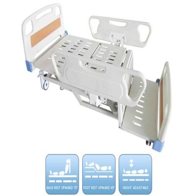 Cina Altezza elettrica paziente del letto 460-750mm di professione d'infermiera con le battagliole pieghevoli dei pp in vendita