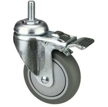 China Medical Castors Caster Wheel TPR Industrial Castors With PP For Furniture Bed for sale