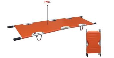 China PVC Fordable Emergency Stretcher Trolley Hospital Gymnasium Ambulance Use for sale