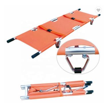 China PVC Emergency Stretcher Trolley Popular Scoop Style Collapsible Stretcher Ambulance for sale