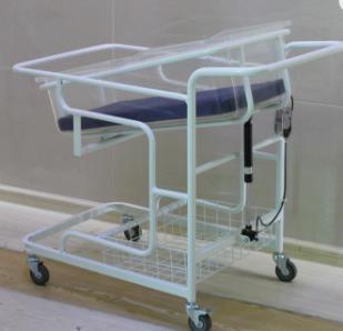 Cina Mobilia commerciale del bambino del metallo del carretto del letto della greppia neonata dell'ospedale per la clinica in vendita