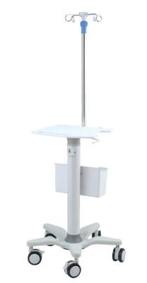 China Medical monitor trolley with adjustable height mobile trolley for sale