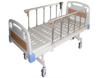 China Two Function Folded Hospital Physical Sick Rotating Nursing Beds Long Lifetime for sale