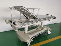 China Luxurious Height Adjustable Hydraulic Emergency Stretcher Trolley for sale