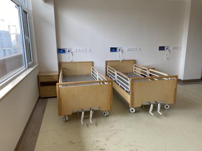 Cina Letto elettrico di legno di professione d'infermiera del letto di cure domiciliari di 3 funzioni della testata 700mm in vendita