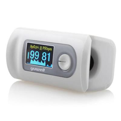 China Pulsoximeter des weißen Fingers des Plastiks für Krankenhausoximeter zu verkaufen