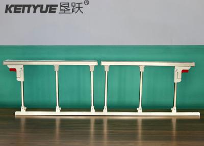 Cina Lega di alluminio medica di Hexapole della battagliola del letto del doppio commutatore bianco in vendita