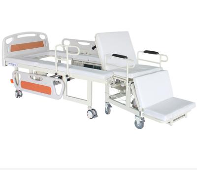 Cina Letto di cura elettrico domestico con bianco staccabile della sedia a rotelle della bacinella in vendita