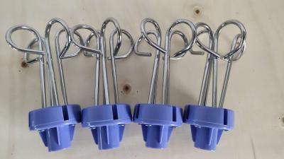 China Krankenhaus-hakt medizinisches Tropfenfänger-Infusionsgerät blaues Schwarzweiss zu verkaufen