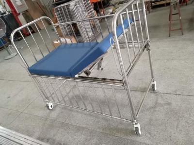 Cina Letto di ospedale infantile materiale di acciaio inossidabile medico in vendita