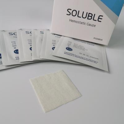 Cina Materiale bianco della cellulosa carbossimetilica della garza emostatica medica in vendita