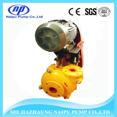 China 3-2 Metal Rubber liner Centrifugal slurry pump for sale