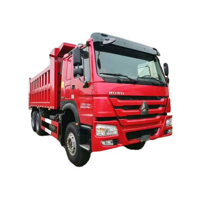 China 10 Voorwaarts Transmissie Gebruikt Sinotruk HOWO 6X4 Dump Truck 371HP met WEICHAI motor Te koop