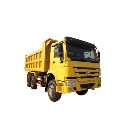 China Sinotruck gebruikt Howo 40 ton 10 wiel dump tipper truck voor mijntransport Te koop