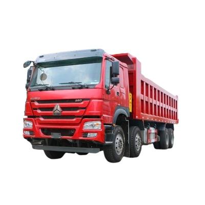 China Howo 8x4 371hp 50ton Euro 2 Driving Second Hand Dump Truck Used Tipper Truck for sale