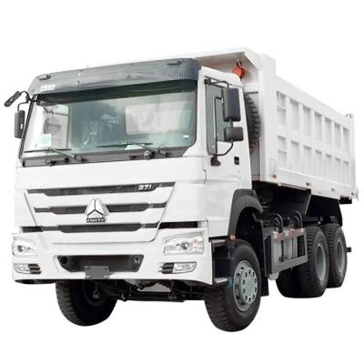 Cina Sino Howo Dump Tipper Truck 375HP Euro 3 Drive di seconda mano per il trasporto di ingegneria in vendita