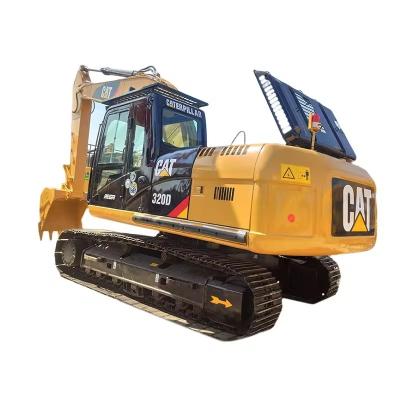 Cina CAT320D2 Escavatore usato con capacità del secchio di 0,8 m3 e motore originale CAT C6.4ACERT in vendita