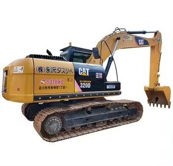 Cina CAT320D2 Escavatore usato con capacità del secchio di 0,8 m3 e motore originale CAT C6.4ACERT in vendita