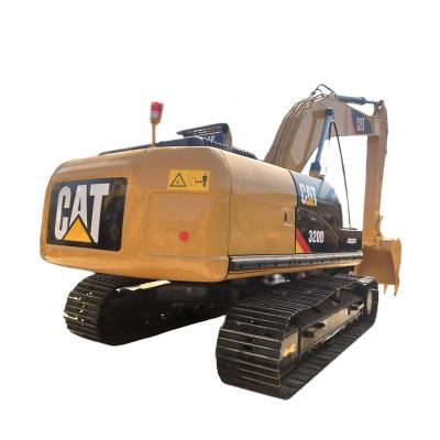 China 103kw 320D graafmachine 20 ton Gebruikte Caterpillar Crawler graafmachines met 410L brandstoftank Te koop