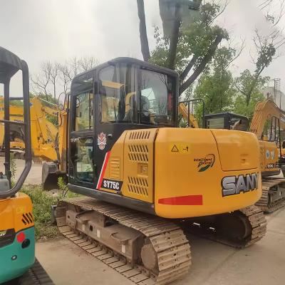 Cina Sany escavatore da 8 tonnellate scavatore di seconda mano 0-2000 ore di lavoro Peso della macchina 7280 kg in vendita