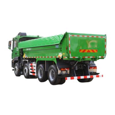 Cina Shacman F3000 8x4 autocarro da scarico con ribaltatore in Tanzania finestra manuale e dimensioni in vendita