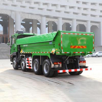 Cina Shacman F3000 8x4 autocarro da scarico con ribaltatore in Tanzania finestra manuale e dimensioni in vendita