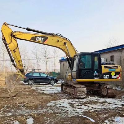 Cina 1m3 Capacità del secchio Motore originale 20 tonnellate Diesel Cat Caterpillar Usato 320D Cat Excavator in vendita