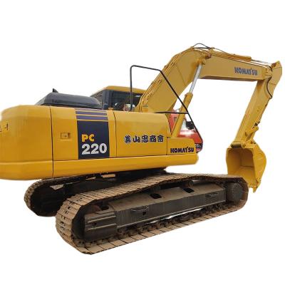 Cina Escavatore di seconda mano da 20 tonnellate Komatsu PC200 con 2000 ore di lavoro e 0.9CBM Bucket in vendita