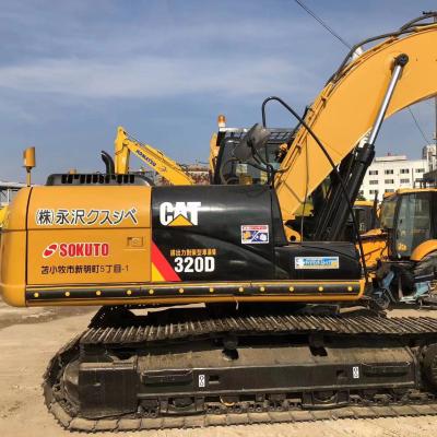 Cina 2001-4000 Orari di lavoro CAT 320D 20 tonnellate Escavatore idraulico a trascinatore in buone condizioni in vendita
