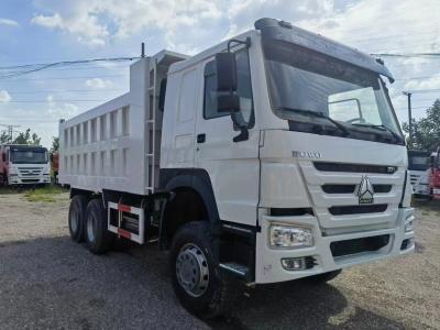 중국 10 타이어 Sinotruk HOWO 6*4 석 모래 운송을 위해 사용 된 371HP 티퍼 덤프 트럭 판매용