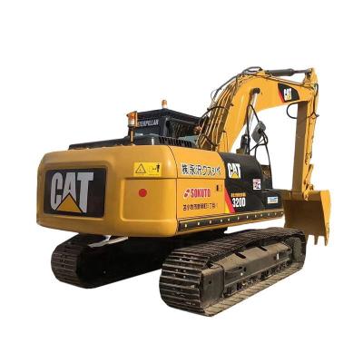 Cina 20T motore YUCHAI Buona escavatrice Caterpillar CAT 320D Crawler Diggers in vendita