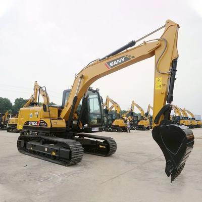 Cina SY135C Escavatore idraulico a trascinatore da 13 tonnellate con peso operativo medio in vendita