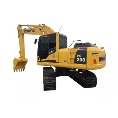 Cina 20 tonnellate Komatsu PC200 Used Crawler Excavator Construction Machine con 5700 mm di lunghezza del boom in vendita