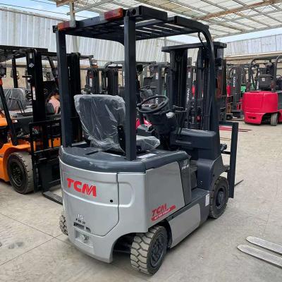 Cina 1.5 tonnellate di carrelli elevatori elettrici TCM Ideale per la movimentazione dei materiali in magazzino e negozi di abbigliamento in vendita