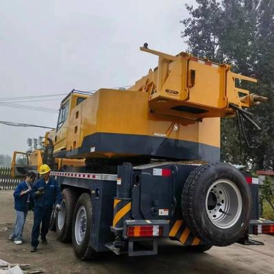 China Hydraulic Mobile Crane 100 Ton 25 Ton Truck Crane QY25K5D with 2001-4000 Working Hours for sale