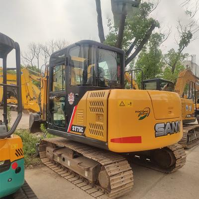 中国 Sany 7.5 トン ミニ クローラー 掘削機 あなたの建設ニーズのための完璧な選択 販売のため