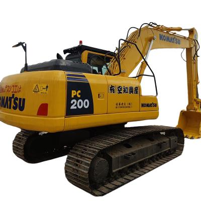 Cina Motore originale usato Komatsu PC200-8 Escavatore a strisce 20 tonnellate in ottime condizioni in vendita