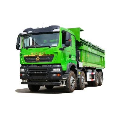 Cina 2016-2018 Anno Usato Howo Tipper Truck 8x4 Guida camion senza telecamera posteriore in vendita